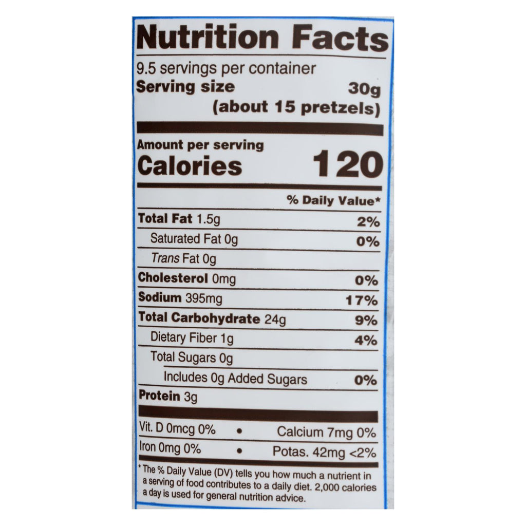 Unique Pretzels - Pretzel Shells - Original - Case Of 12 - 10 Oz ...